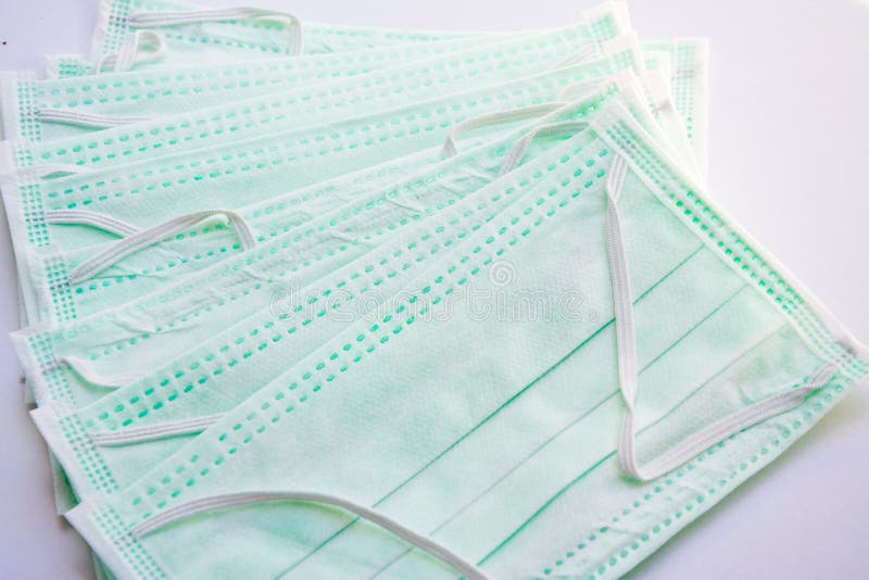 Nose Protection with Mask Secure Stock Image - Image of respiratory ...