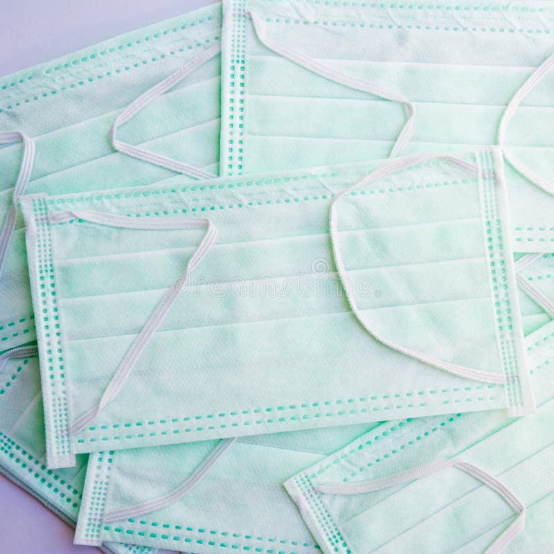 Nose Protection with Mask Secure Life when Working Stock Image - Image ...