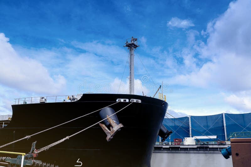 Cargoship editorial stock image. Image of bright, beauty - 102988889