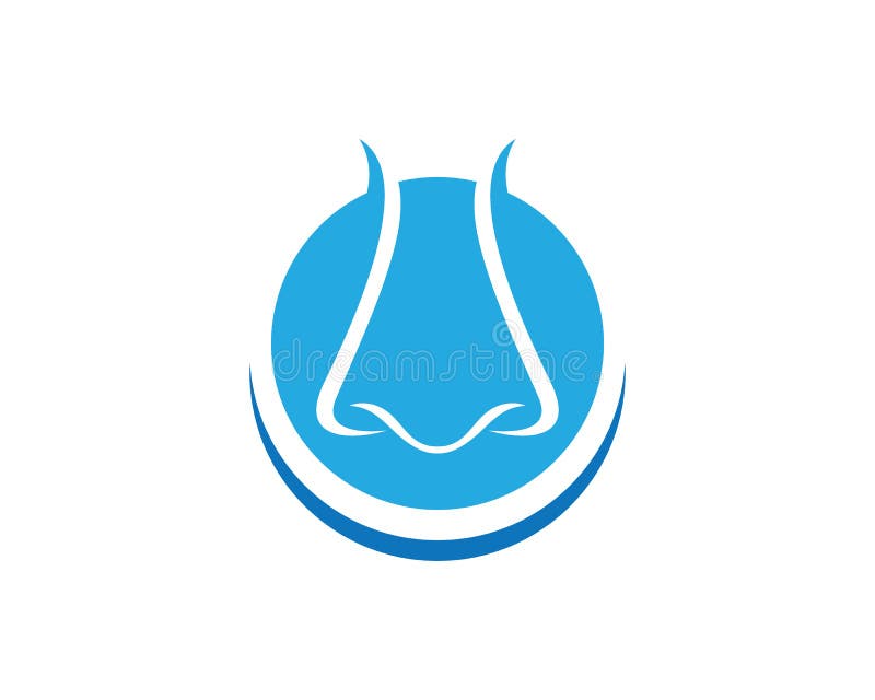 Nose vector icon stock vector. Illustration of face - 113899341