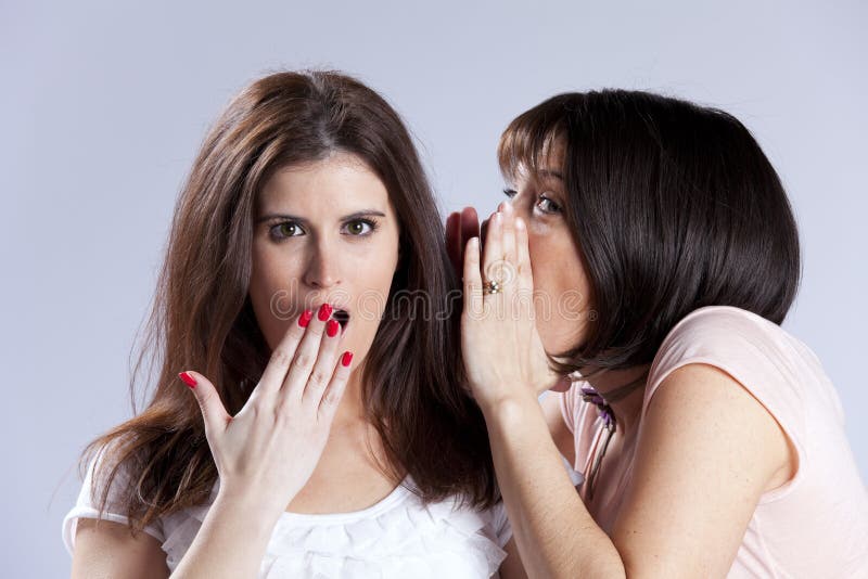 Nosso segredo foto de stock. Imagem de conselho, escute - 19618116