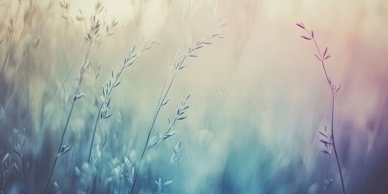 Nostalgic Abstract Background Featuring Muted Denim Blue Soft Ivory ...