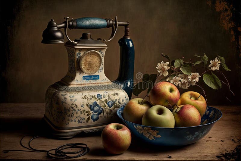 Nostalgic Antique Vintage Still Life with Old Vintage Objects. Ai ...