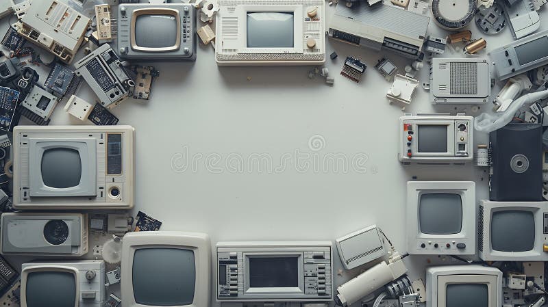 Electronic Relics Stock Illustrations – 48 Electronic Relics Stock ...