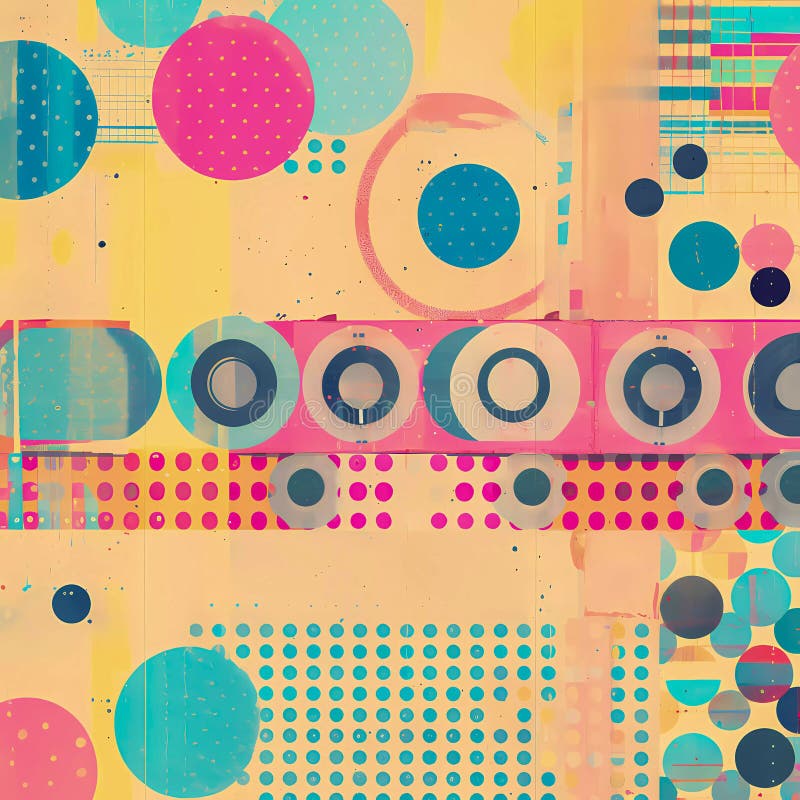 Nostalgic Elegance: Abstract Vintage Background, Generative AI Stock ...