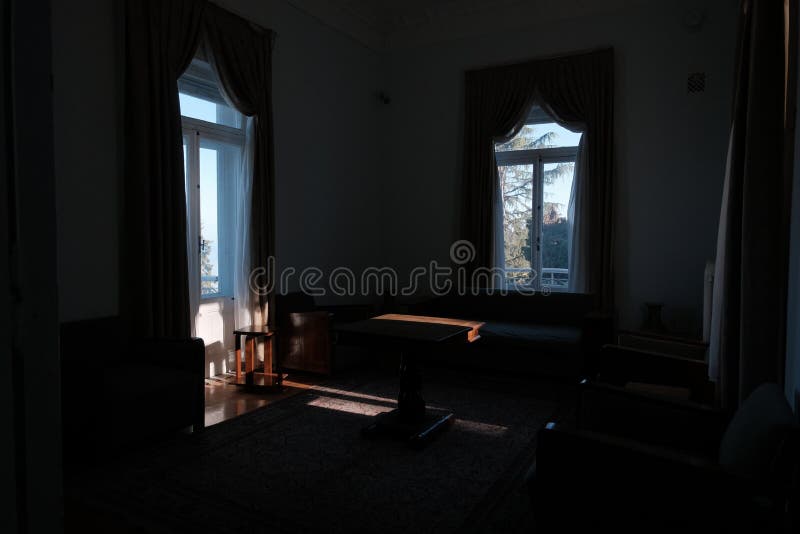 A nostalgic home interior, stock photo. Image of infiltration - 241284048