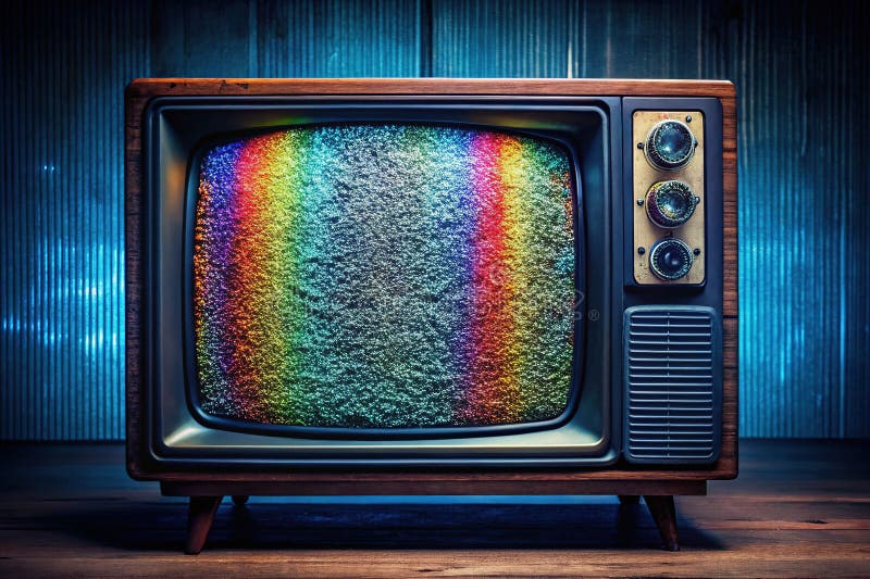 A Nostalgic Look at Vintage TV Static Analog Interference and Signal ...