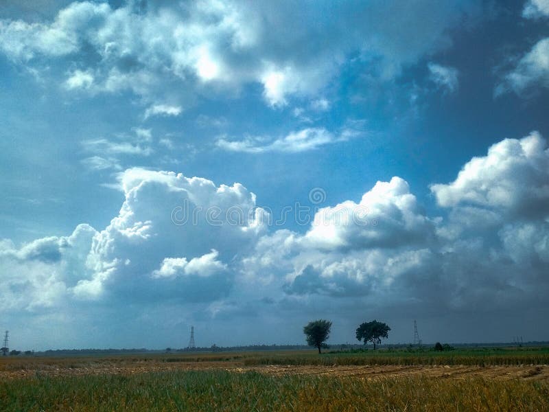 Nostalgic Nature in Front of You Stock Photo - Image of create, cloudy ...