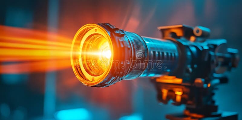 A Nostalgic Old Cinema Display Includes a Vintage Projector that ...