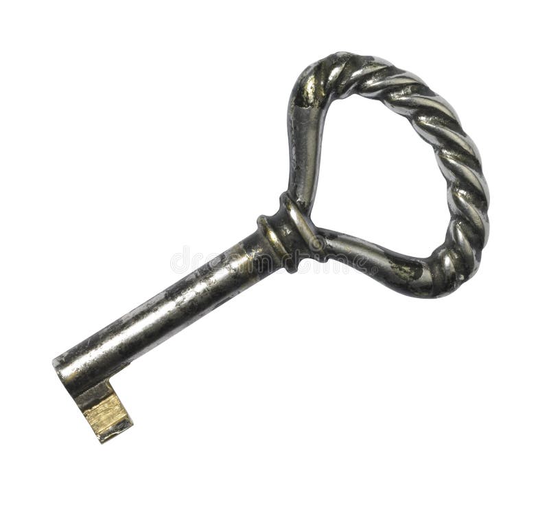 Nostalgic old key stock image. Image of isolated, remote - 34088627