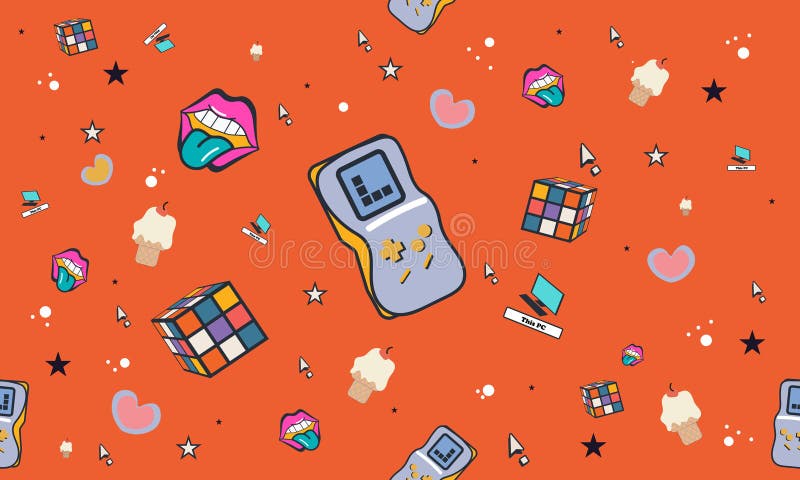 90s Pattern Computer Stock Illustrations – 1,857 90s Pattern Computer ...