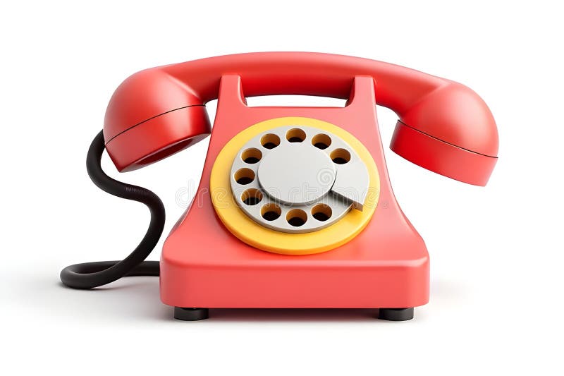Nostalgic Rotary Phone a Timeless Icon for Modern Communication Design ...