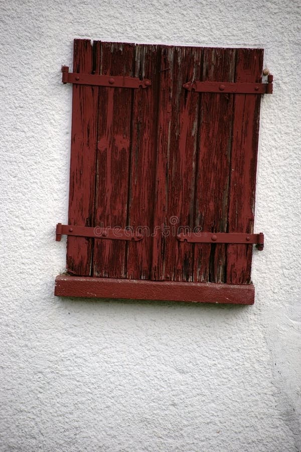 Nostalgic Shutters stock photo. Image of element, iron - 101247926