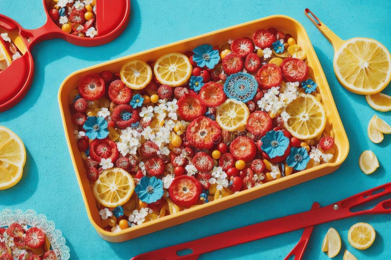 Nostalgic Summer Treat.AI Generated Stock Illustration - Illustration ...