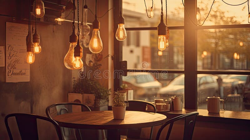 Nostalgic Warm Light Background Stock Illustration - Illustration of ...