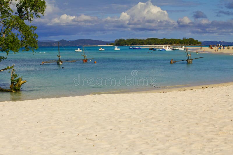 Nosy Iranja a Tropical Beach Stock Photo - Image of island, iranja ...