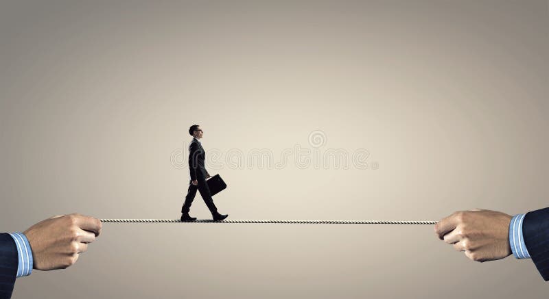 Not Afraid To Risk . Mixed Media Stock Photo - Image of support, smile ...