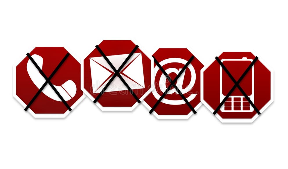 Not allowed stock illustration. Illustration of reception - 40245531