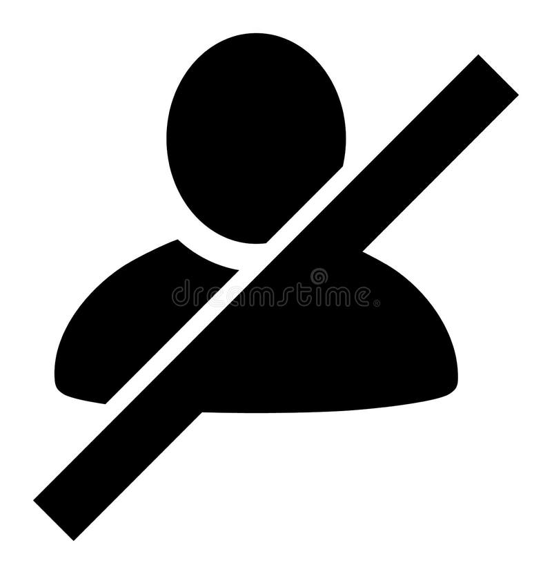 Man Not Allowed Stock Illustrations – 1,481 Man Not Allowed Stock ...