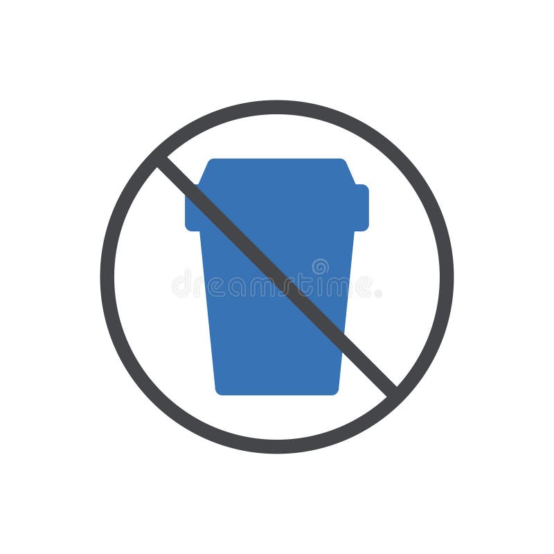 Not allowed stock vector. Illustration of disposable - 211036850