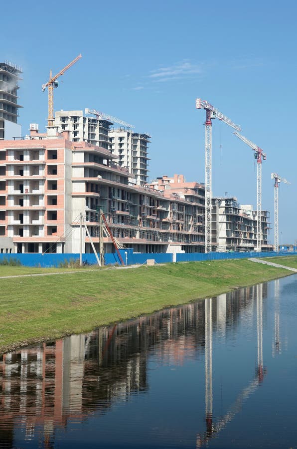 Not completed building 3 stock image. Image of ferro - 11376081