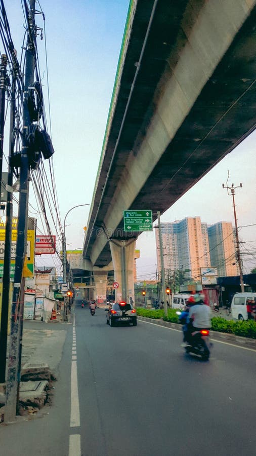 Not so Crowded Street with Motorcycles Editorial Stock Image - Image of ...