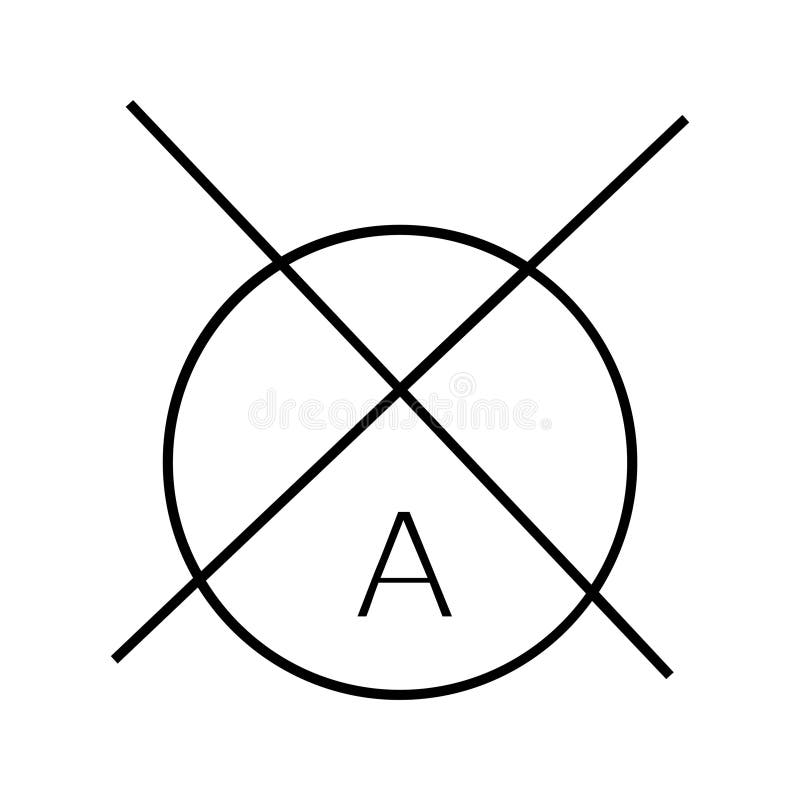 NOT DRY CLEAN ANY SOLVENT DELICATE Editable and Resizeable Vector Icon ...