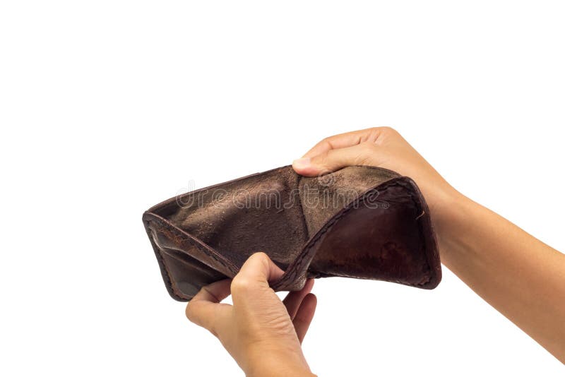 Not Empty Brown Leather Wallet Stock Photos - Free & Royalty-Free Stock ...