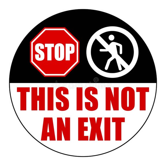 No Entry Exit Stock Illustrations – 861 No Entry Exit Stock ...