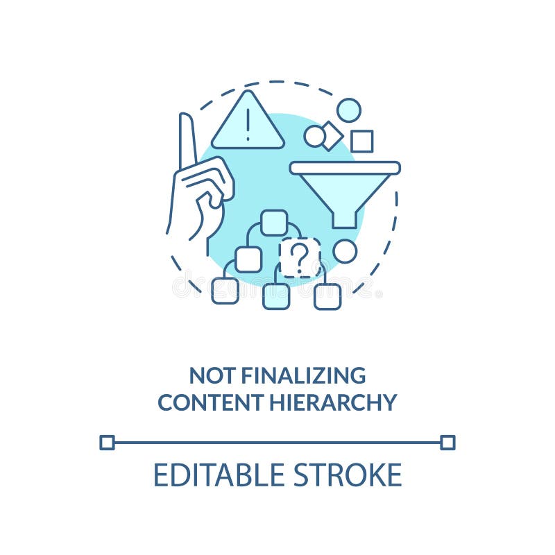 Visual Hierarchy in UX Loop Concept Icon Stock Vector - Illustration of ... Visual Hierarchy in UX Loop Concept Icon Stock Vector - Illustration of ...