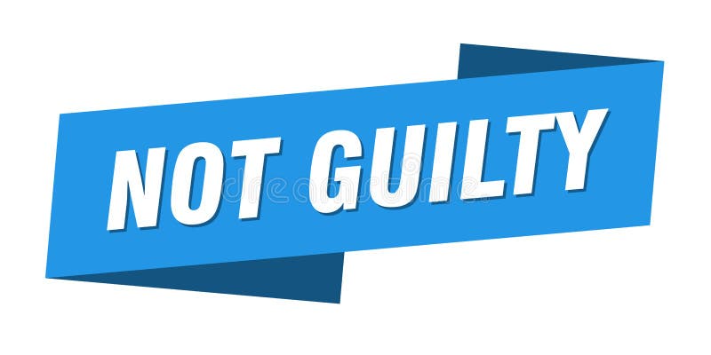 Guilty Banner Stock Illustrations – 1,267 Guilty Banner Stock ...