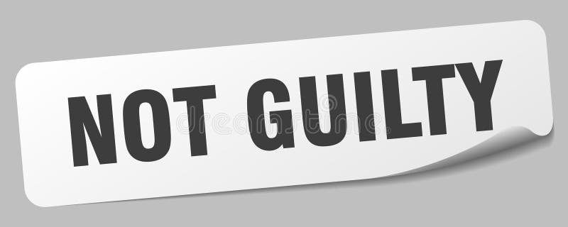 Guilty stock vector. Illustration of topic, concept - 147626189