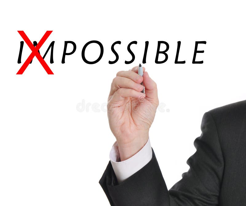 Not impossible stock photo. Image of draw, attainable - 28166300