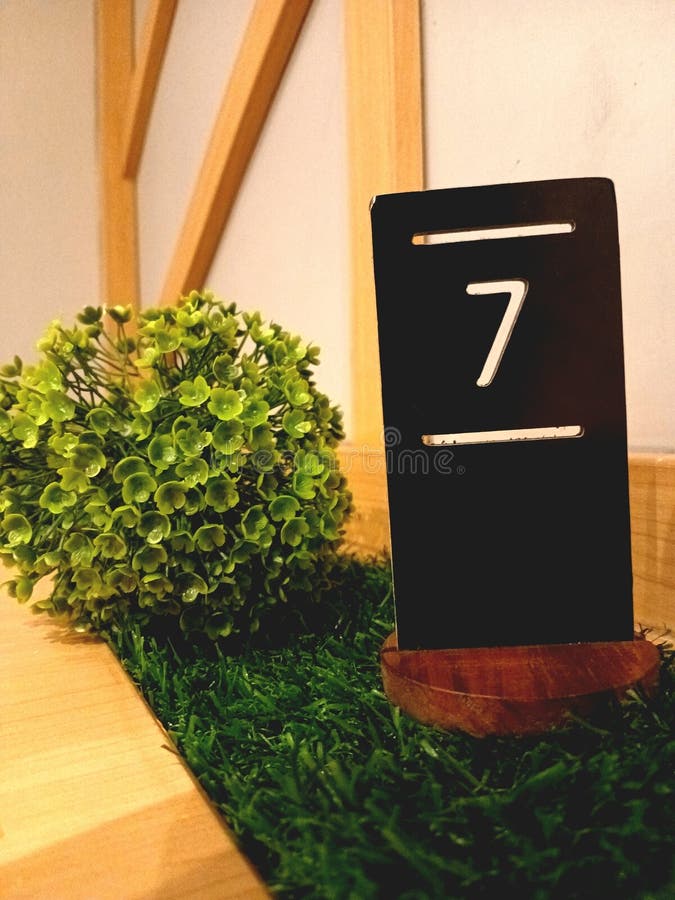Not Just a Number, the Number 7 Has a Very Big Meaning Stock Photo ...