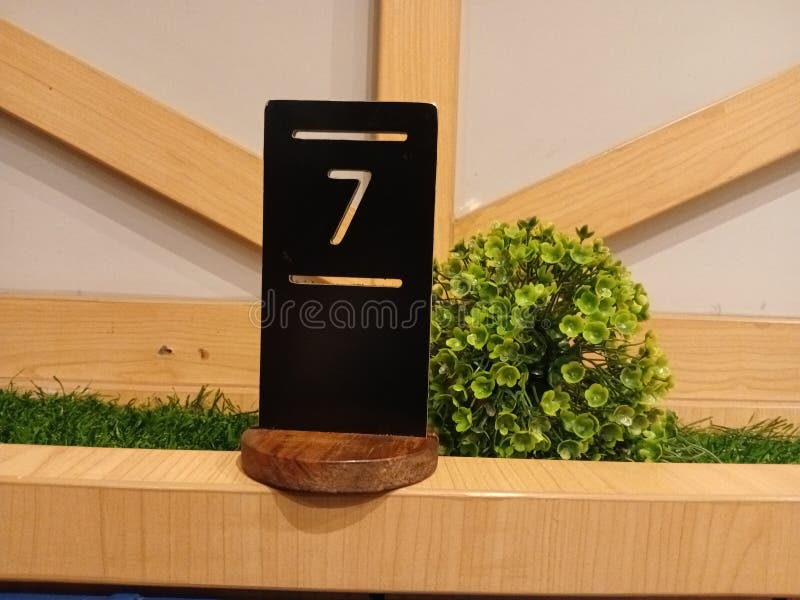 Not Just a Number, the Number 7 Has a Very Big Meaning Stock Image ...