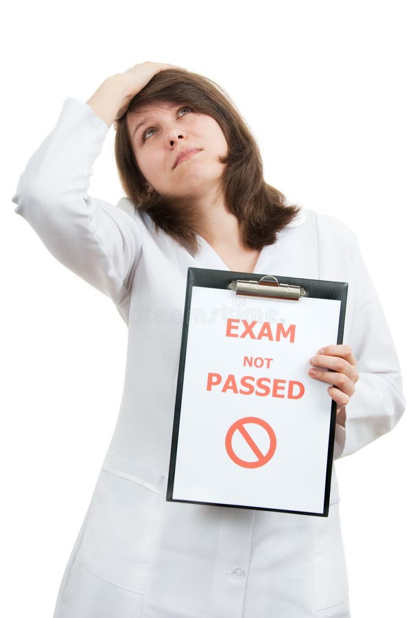 Not Passed stock image. Image of medicine, nurse, person - 8416705