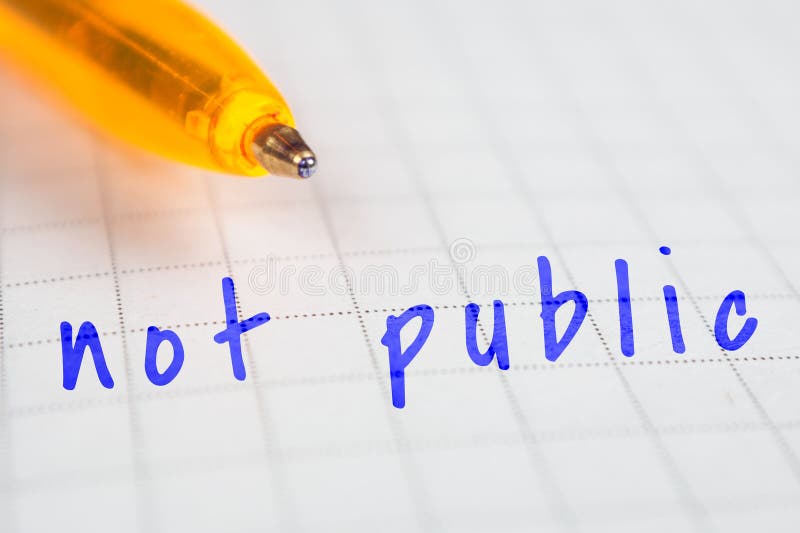 Not Public Text Notebook Pen Background Stock Photos - Free & Royalty ...