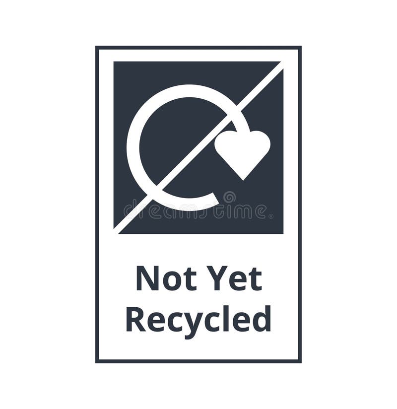 Symbol of Do Not Use If the Package is Damaged. Stock Vector ...