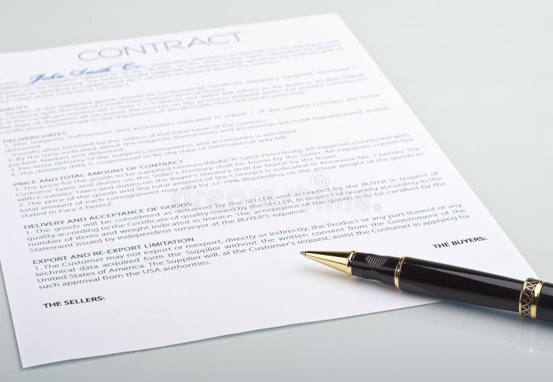 Guarantee letter stock photo. Image of paperwork, system - 91501706