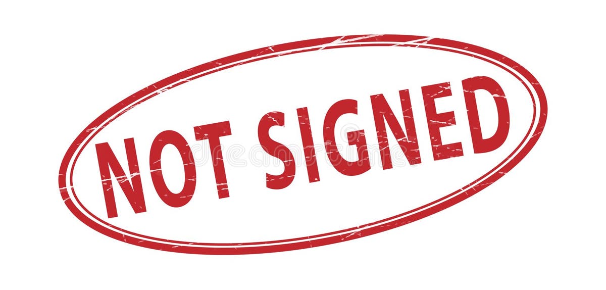 Editable Signed Stamp Stock Illustrations – 16 Editable Signed Stamp ...