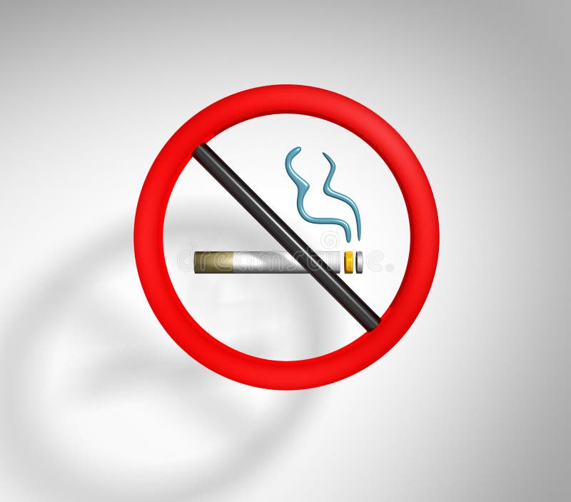 Not smoking sign stock illustration. Illustration of clean - 14842202