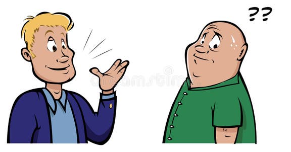 Cartoon Not Understanding Stock Illustrations – 54 Cartoon Not ...