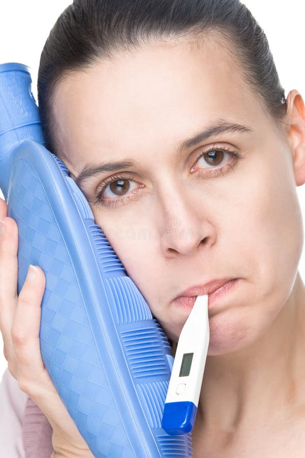 Not well stock image. Image of resting, female, recuperation - 7516269