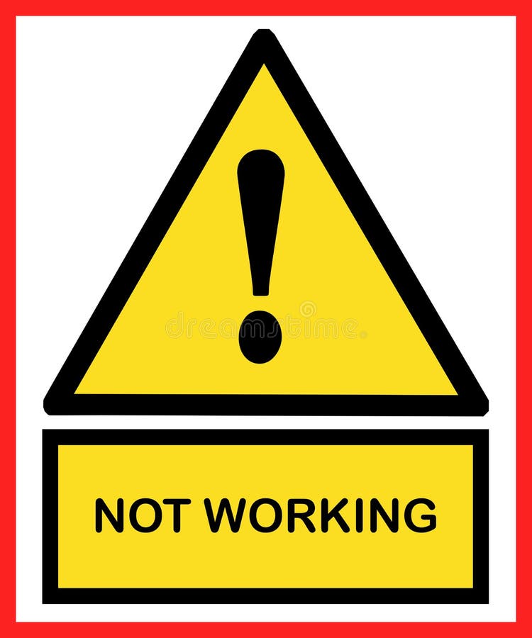 Not Working Stock Illustrations – 1,743 Not Working Stock Illustrations ...