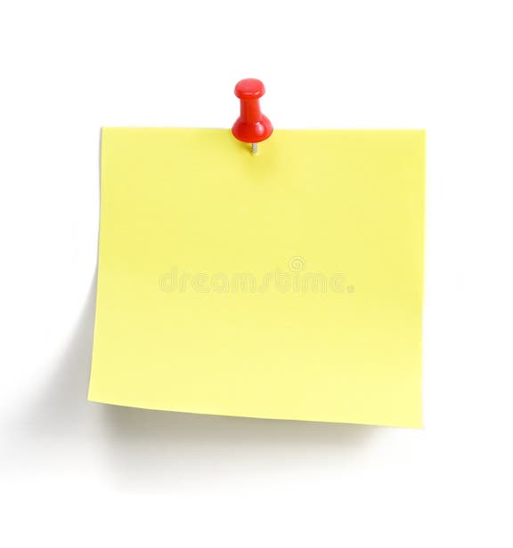 Nota imagen de archivo. Imagen de cartelera, elemento - 9140167