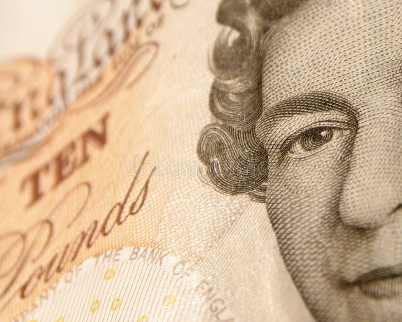 Nota de diez libras foto de archivo editorial. Imagen de banca - 262803