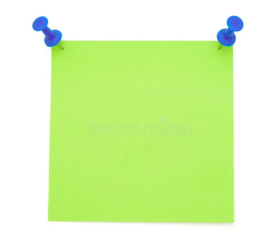 Post-it verde fotografia stock. Immagine di adesivo, messaggio - 19152268