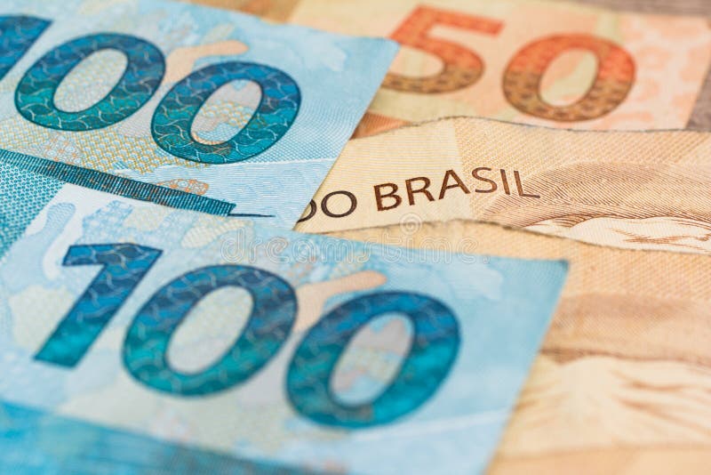 Vijftig Reais - Braziliaans Geld Stock Foto - Afbeelding bestaande uit ...