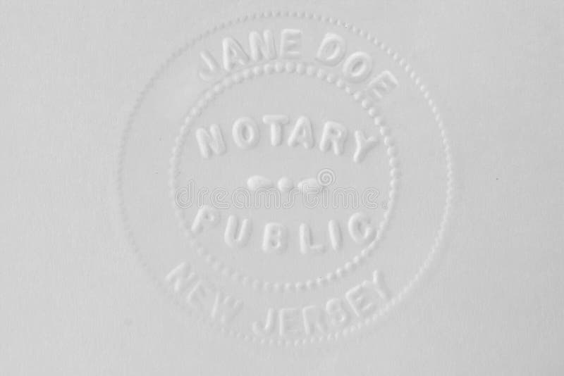 Notarstempel stockbild. Bild von vertrag, notar, papier - 13203301