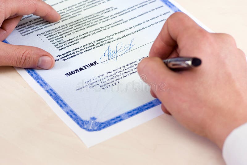 Notary stock image. Image of hand, finger, close, signature - 12030343